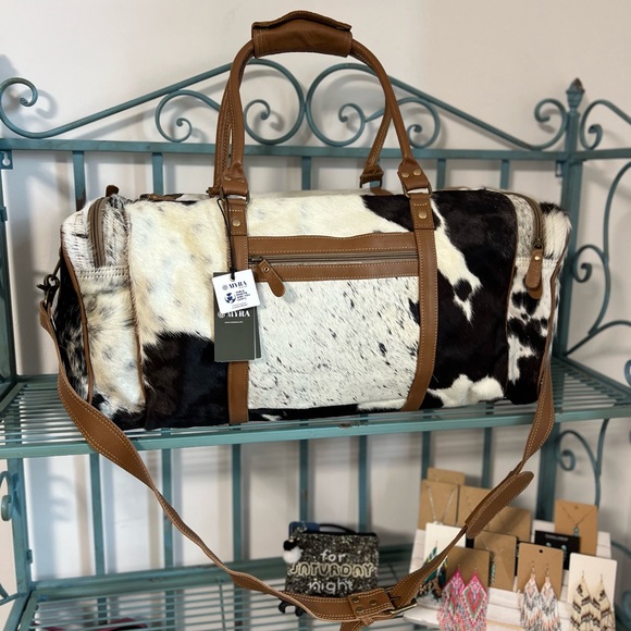 Myra Bag | Bags | Gift New Myra Bag Genuine Leather Cowhide Hairon ...